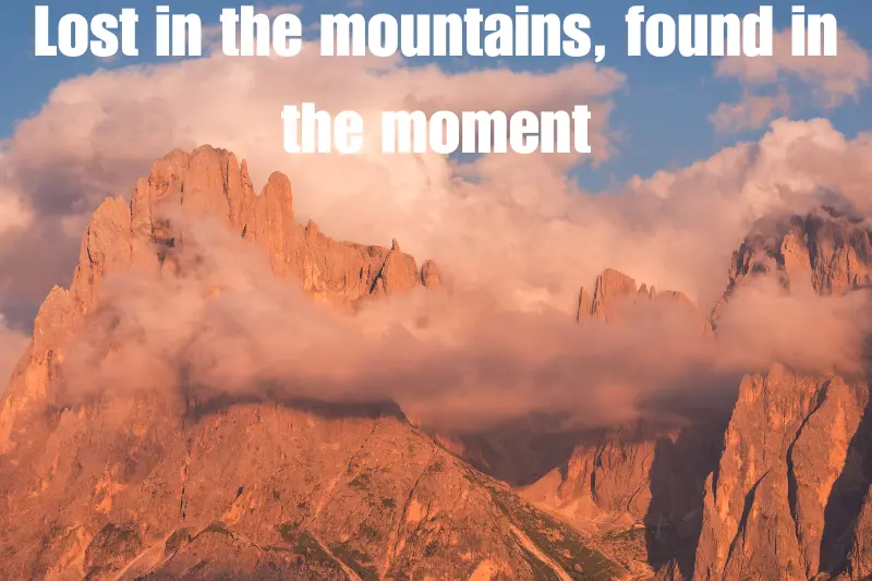 105+ Inspiring Pahad Captions For Your Next Mountain Journey